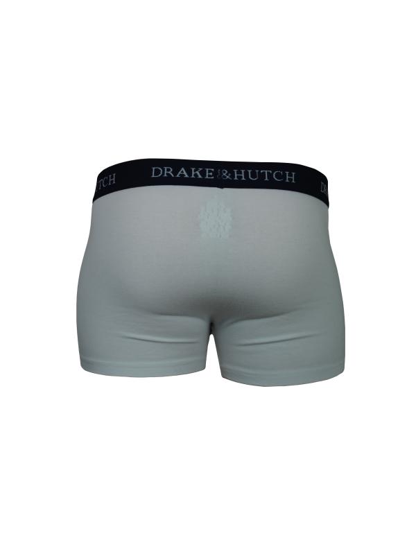 Drake & Hutch Classic White Boxer Brief From Needundies