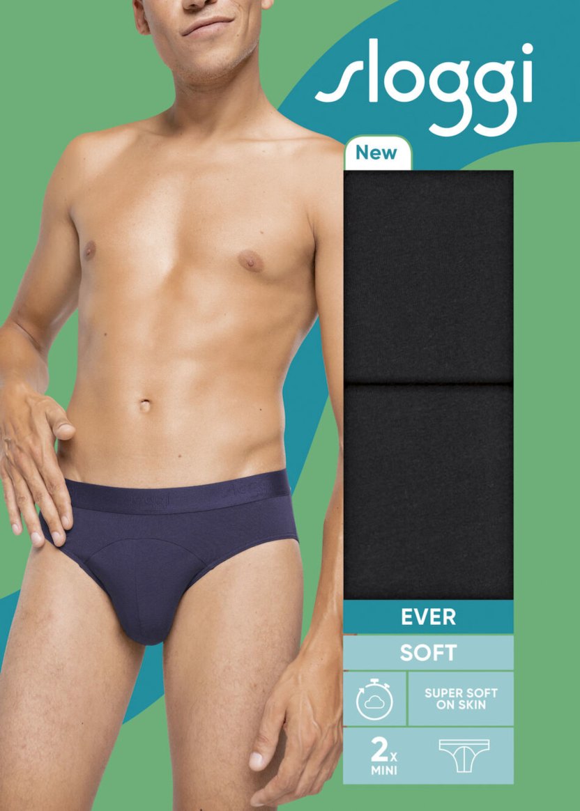 Sloggi Ever Soft Mini Brief 2 Pack | Needundies